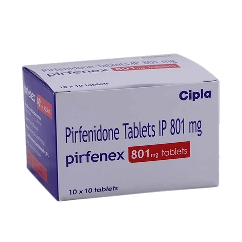 Pirfenex 801 mg (Pirfenidona 801 mg) – Tratamiento para la Fibrosis ...