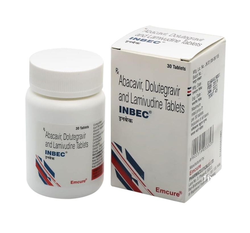 Inbec (Abacavir 600 mg + Dolutegravir 50 mg + Lamivudina 300 mg ...