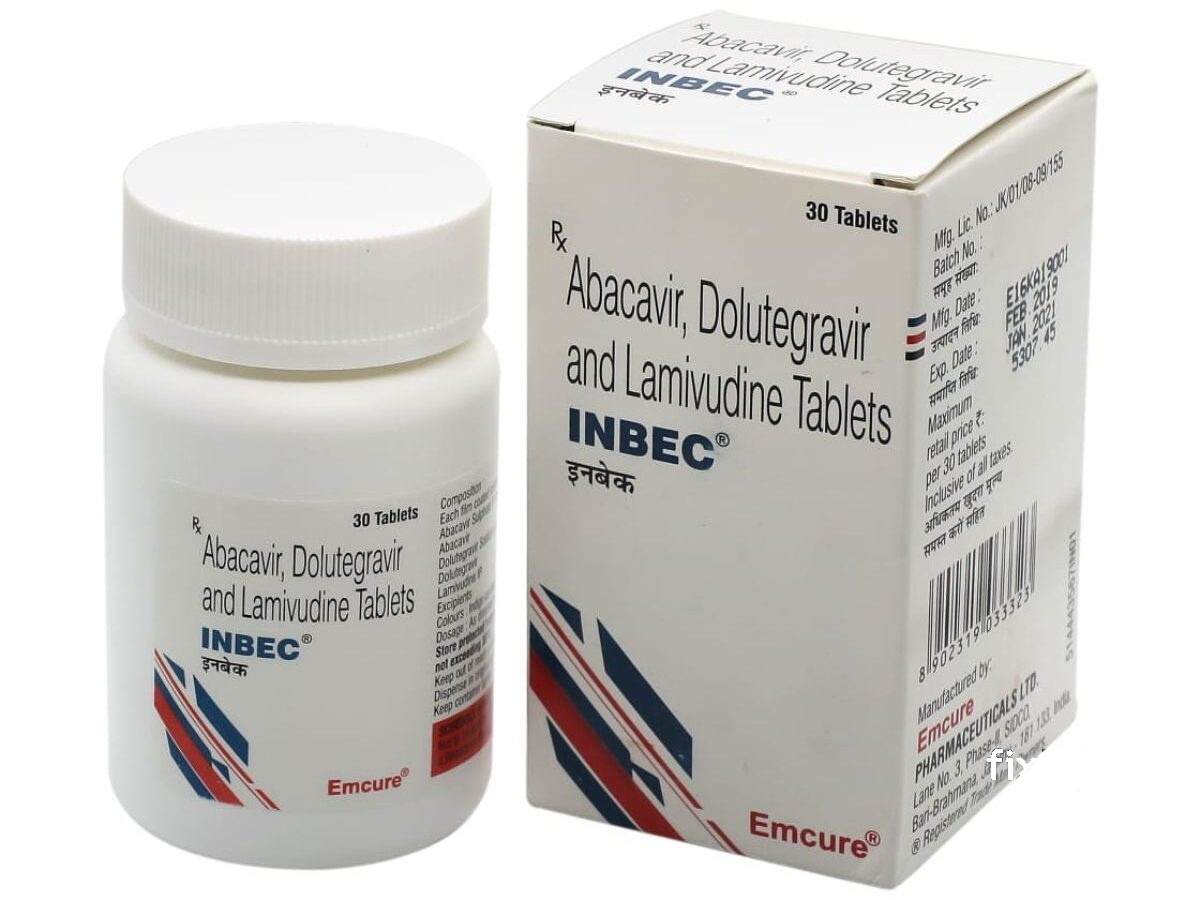 Inbec (Abacavir 600 mg + Dolutegravir 50 mg + Lamivudina 300 mg ...