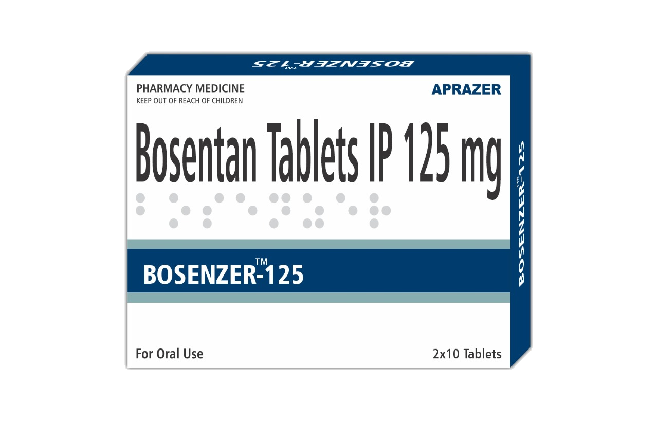 BOSENZER-125 (Bosentan 125 mg) – Tratamiento para Hipertensión Pulmonar ...