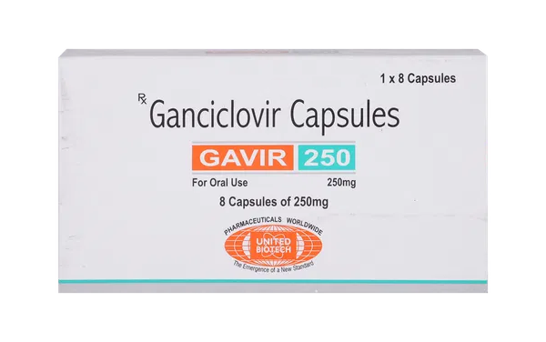GAVIR 250 (Ganciclovir 250 mg) – Antiviral para Infecciones por ...