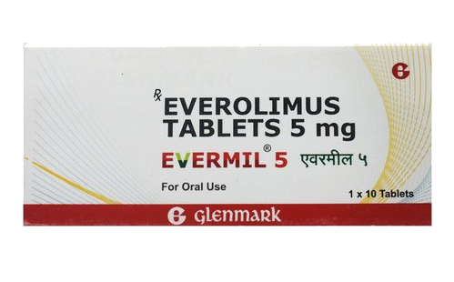 Everolimus 5 mg (EVERMIL 5) – Precio y disponibilidad