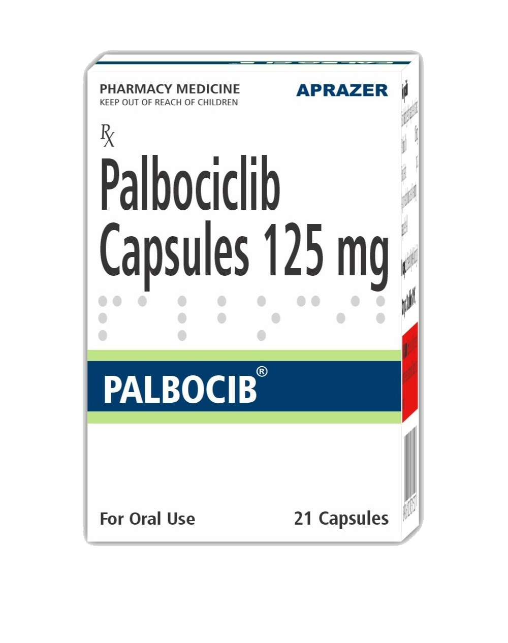 Palbocib 125 mg (Palbociclib 125 mg) - Tratamiento para Cáncer de Mama ...